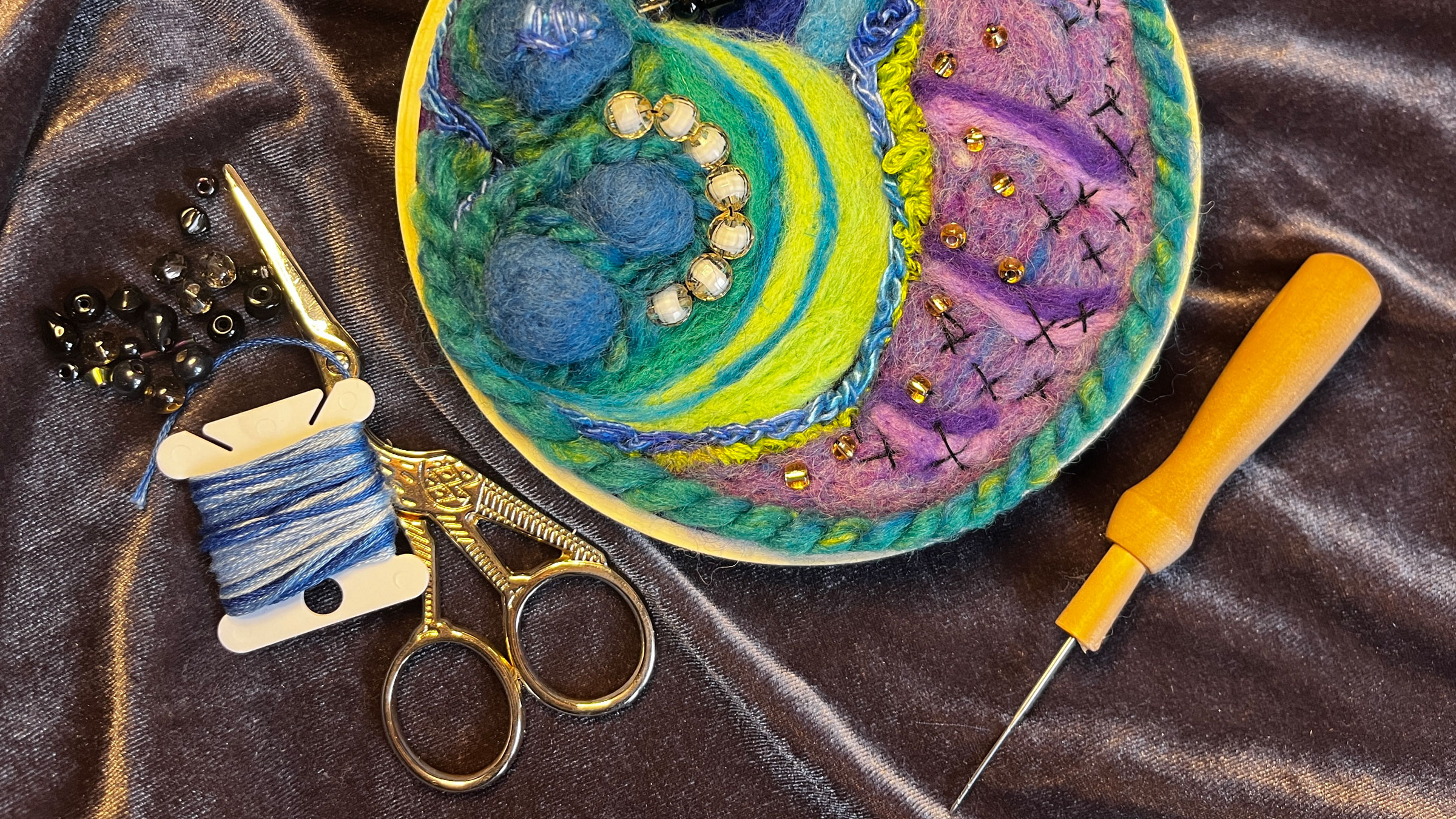 Mindful Fiber Arts Collage | Museum of Arts and Design