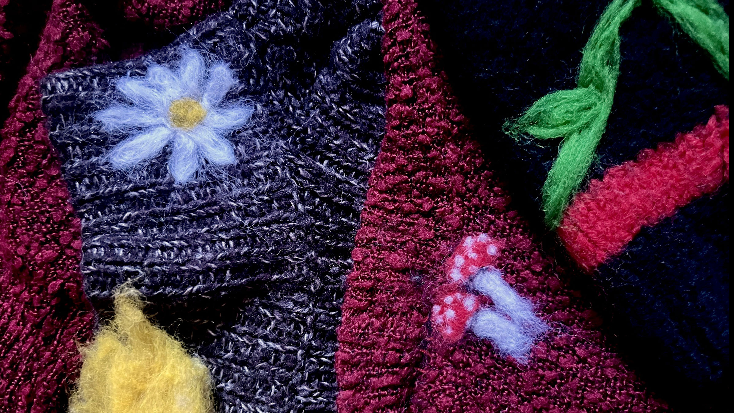 Sweater Mending with Needle Felting | Museum of Arts and Design