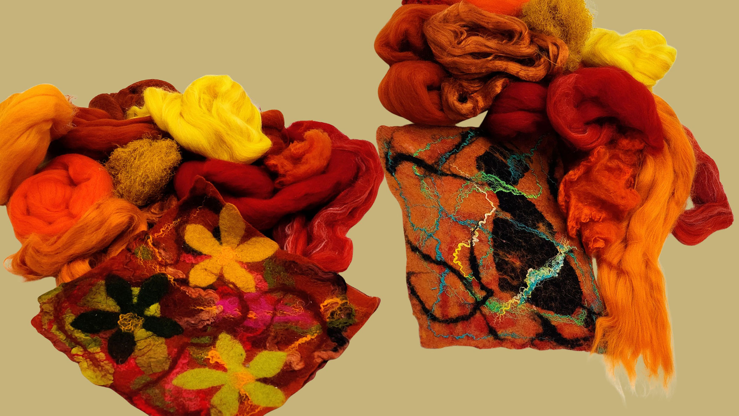 Design Happy Hour: Hand-Felting with Omi Gray | Museum of Arts and Design